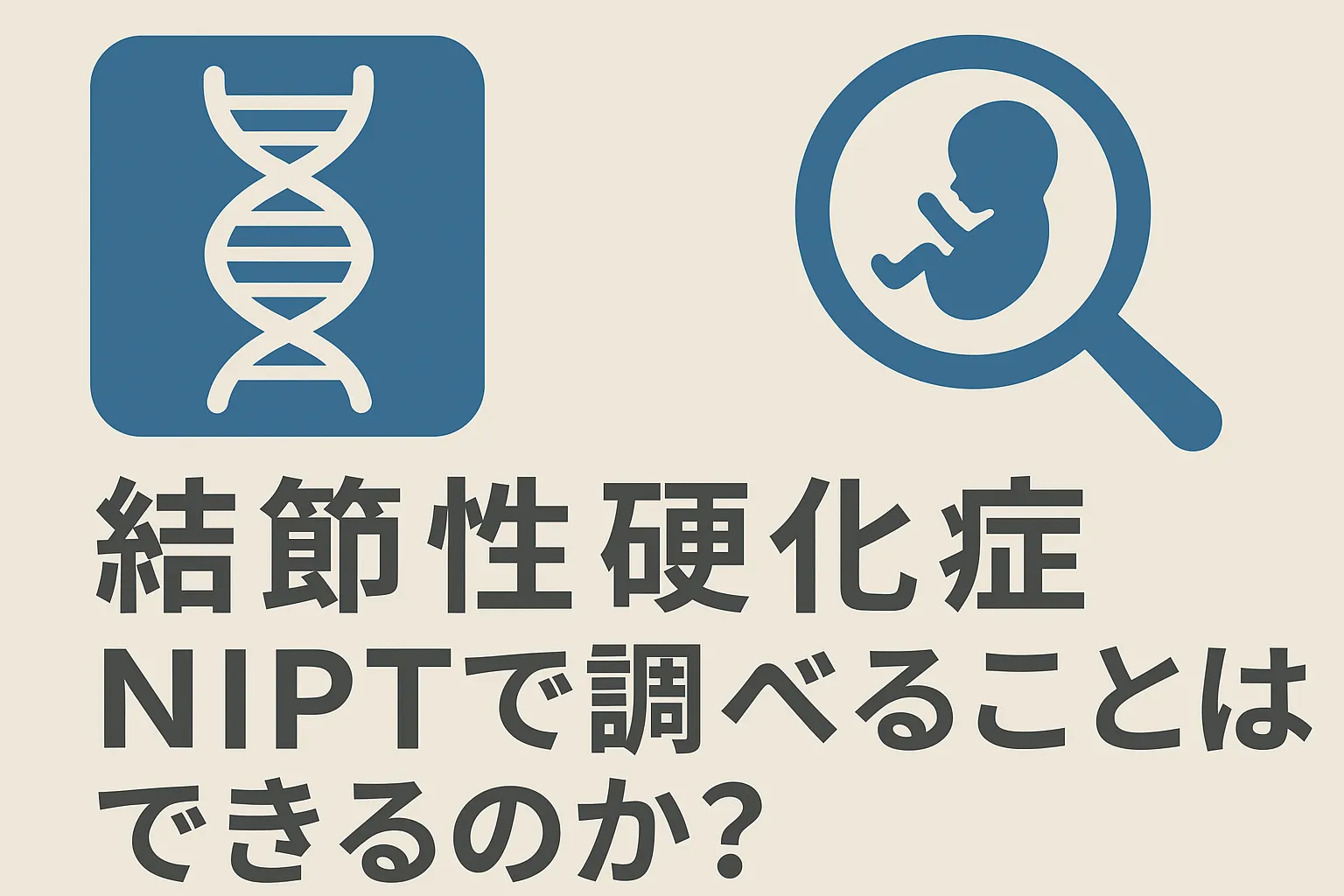 結節性硬化症（TSC）をNIPTで調べることはできるのか？ | 東京・ミネルバクリニック